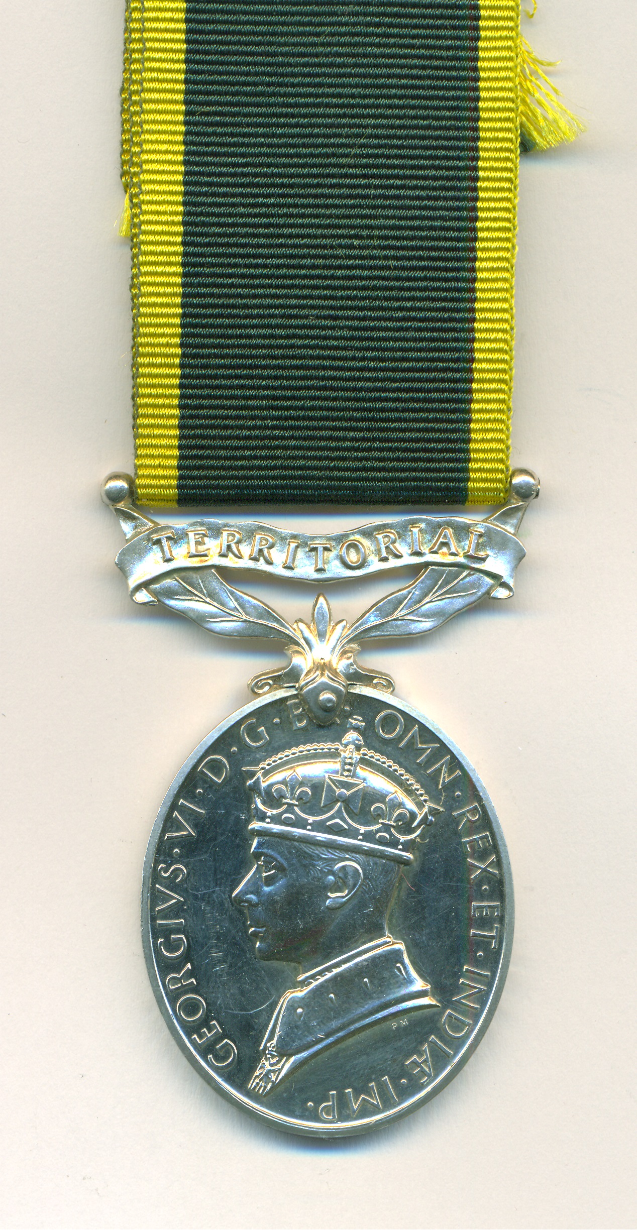 Efficiency Medal, George VI R Issue 1st Type, Territorial. 2088618 ...