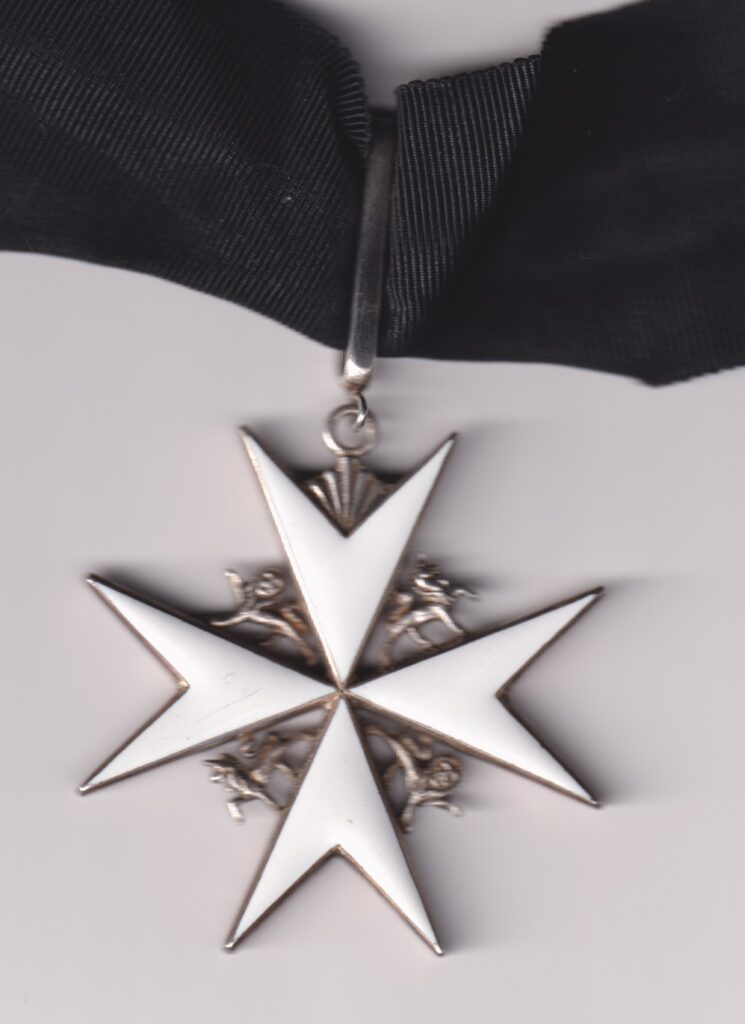 Order of St. John of Jerusalem, Commander (brother), neck badge in ...