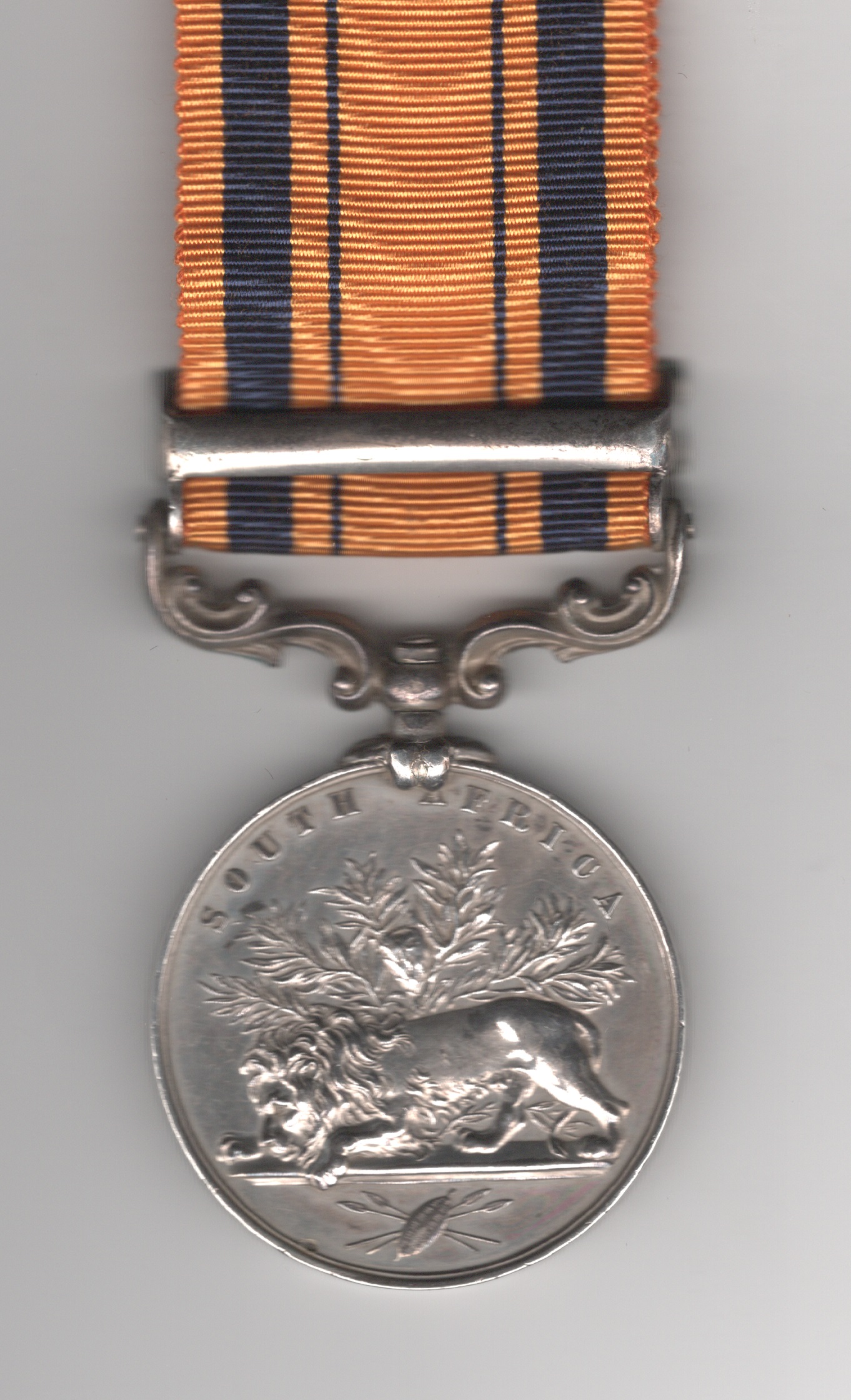 South Africa Medal 1877-1879, 1 clasp, 1877-8. Sergeant A. Harley ...