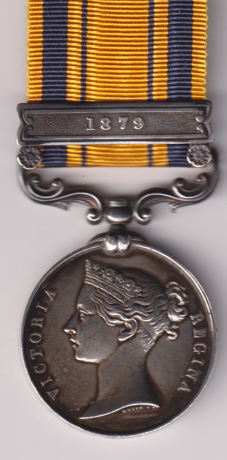 South Africa Medal 1877-1879, 1 clasp, 1879. 2117 Private W. Williams ...