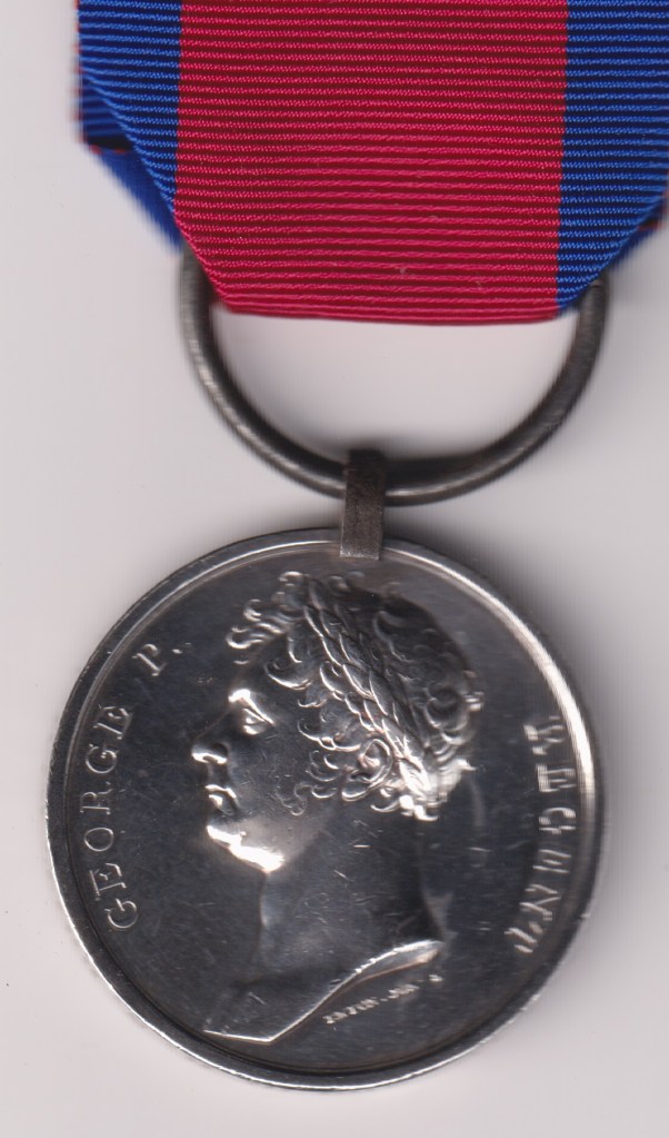 Waterloo 1815, with original steel clip and ring suspension. Robert ...